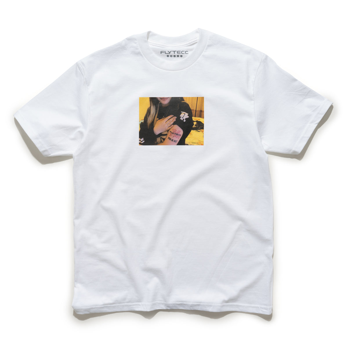 FLYTECC TAT TEE WHITE – Flytecc